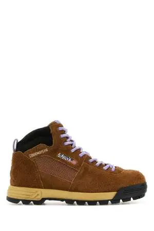 AUTRY Suede Malga Sneakers - Brown