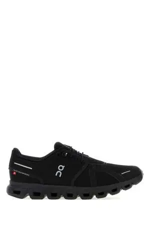 On Mesh Cloud 6 Running Sneakers - Black