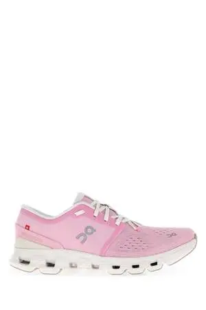 On Cloud X 4 Fabric Sneakers - Pink