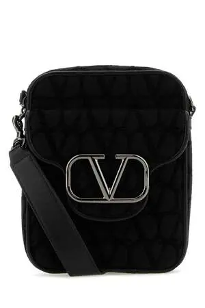 Valentino Garavani Iconographe Toile Crossbody Handbag, 17 X 20 X 6.5 Cm - Printed