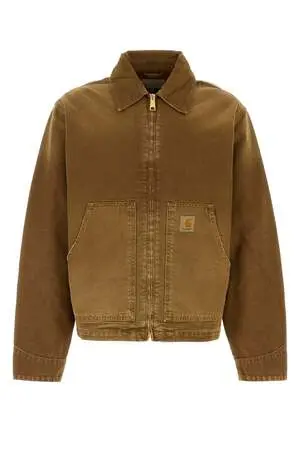 Carhartt Work In Progress Organic Cotton Denim Arcan Jacket - Camel