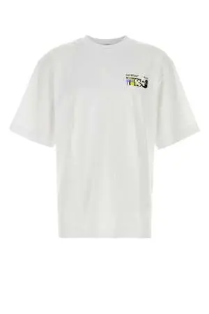 Off-White Cotton T-shirt - White