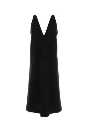 Co Cotton Mini Dress - Black