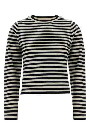 Extreme Cashmere Embroidered Cotton-cashmere Sweater No. 451