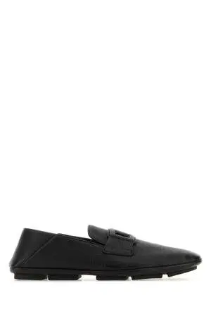 Dolce & Gabbana Driver Loafers In Deer Leather