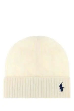 Polo Ralph Lauren Wool-cashmere Blend Ribbed Beanie