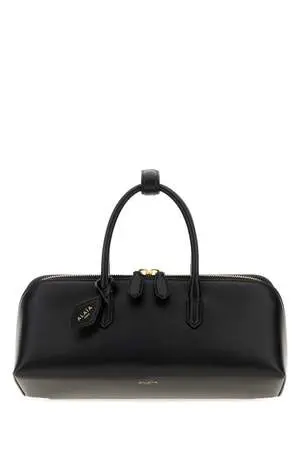 Alaïa Mini Delta Leather Small Handbag - Black