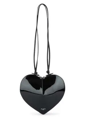 Alaïa ALAIA Heart Leather Handbag Noir