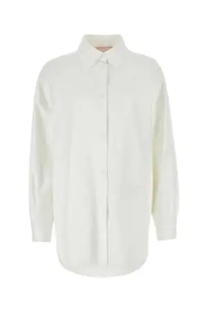 Valentino Garavani Oversize Cotton Blend Shirt