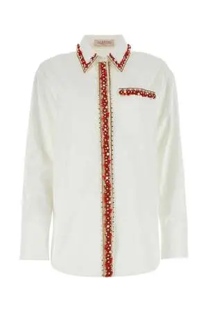 Valentino Garavani Poplin Shirt For - White