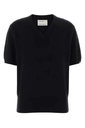 Extreme Cashmere Stretch Cashmere Blend Sweater - Black