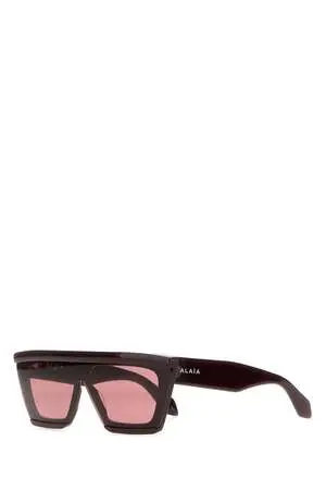 Alaïa Acetate D-frame Sunglasses - Green