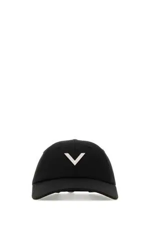 Valentino Garavani Embroidered Logo Baseball Cap - Black