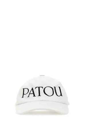 PATOU PATOU Cotton Baseball Cap White