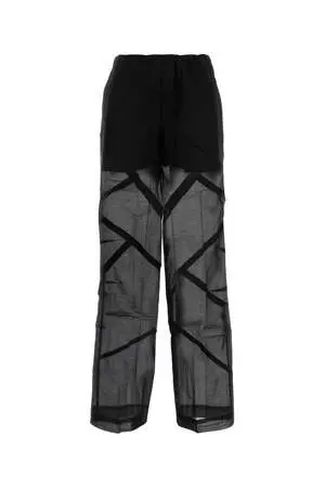 Co Cotton-silk Blend Trousers