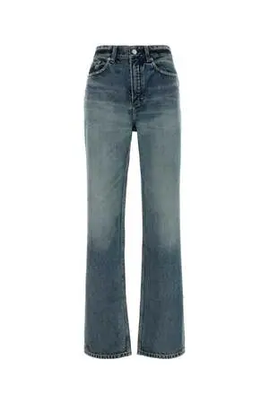 Alaïa Inspired Denim Jeans For - Blue