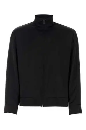 Valentino Garavani Satin Sweatshirt - Black