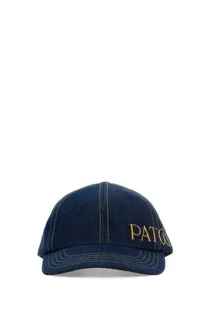 PATOU Denim Baseball Cap - Blue