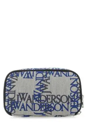 JW Anderson Embroidered Mini Fabric Beauty Case - Printed