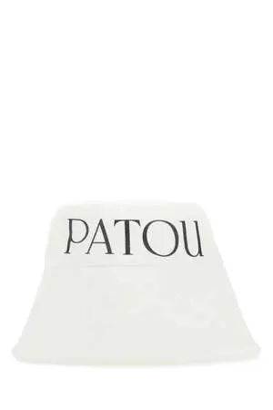 PATOU No Brand Canvas Hat - White