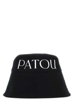 PATOU Canvas Hat - Black