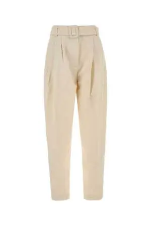 Co T-shirt Pant In Viscose-linen Blend