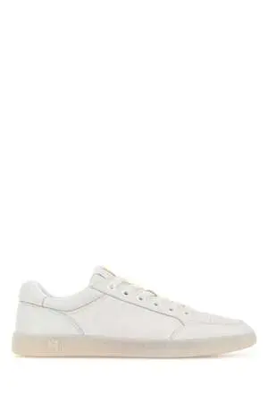 Amiri Leather Blvd Low Top Sneakers - White