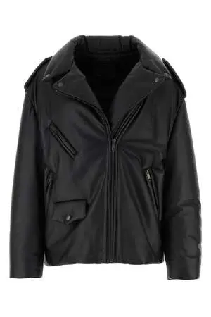 Prada Nappa Leather Padded Jacket