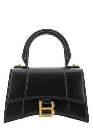 Balenciaga Leather Mini Hourglass Handbag