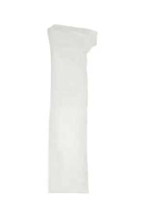 ARMARIUM One-shoulder Stretch Poplin Mini Dress - White