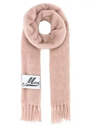 Marni Alpaca Blend Scarf, 216 X 38 Cm - Pink