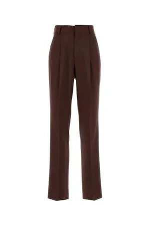 ARMARIUM Celia Virgin Wool Pant - Brown