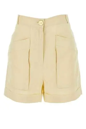 Le Kasha Linen Ashraf Shorts - White