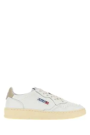 AUTRY Leather Medalist Low Top Sneakers - White