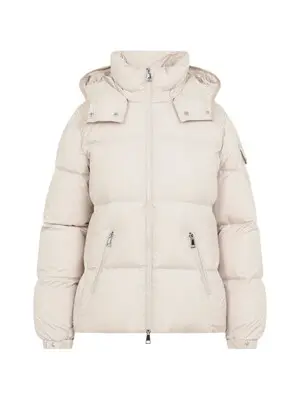 Moncler Fourmines Short Down Jacket With Hood - Pink