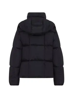 Moncler Castelnew Short Down Jacket - Black
