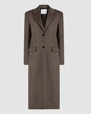 Veronica De Piante Freya Coat In Wool Cashmere