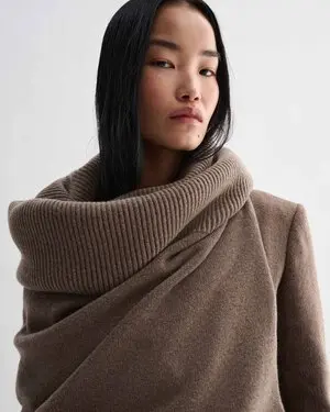 Veronica De Piante Caro Snood In Wool Cashmere