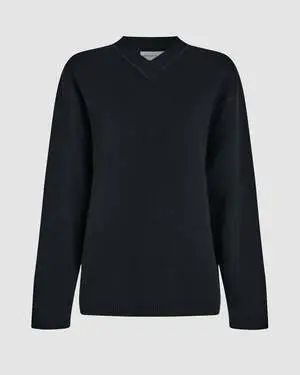 Veronica De Piante Elara Cashmere Sweater - Black