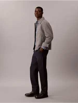 Calvin Klein Sateen Chino Pants - Dark Sapphire