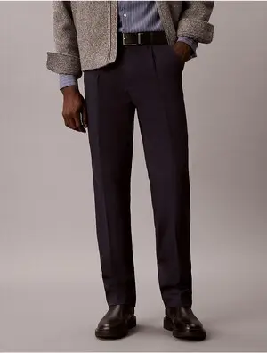 Calvin Klein Sateen Chino Pants - Dark Sapphire