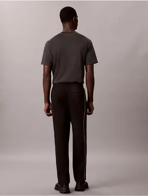 Calvin Klein Tape Fleece Sweatpants - Black