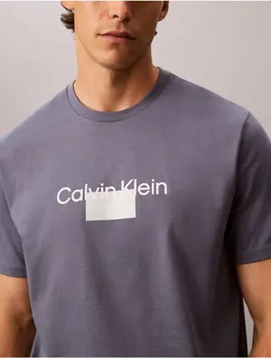 Calvin Klein Box Logo Crewneck Tee