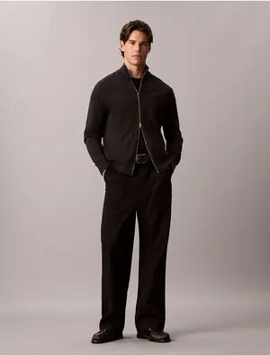 Calvin Klein Baggy Utility Chinos - Black