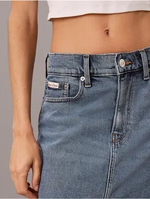 Calvin Klein Denim Maxi Skirt