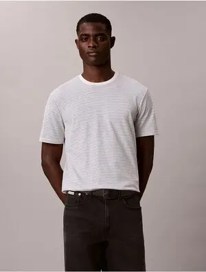 Calvin Klein Supima Cotton Stripe Tee