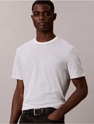 Calvin Klein Supima Cotton Stripe Tee