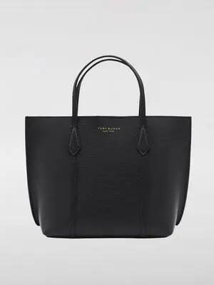 Tory Burch Perry Mini Grained Leather Handbag With Removable Pouch - Black