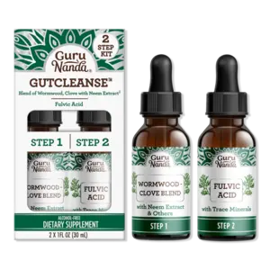 GURUNANDA Herbal Gutcleanse Digestive Wellness Support System - One-color