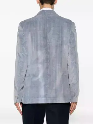 Eleventy Double-breasted Corduroy Blazer